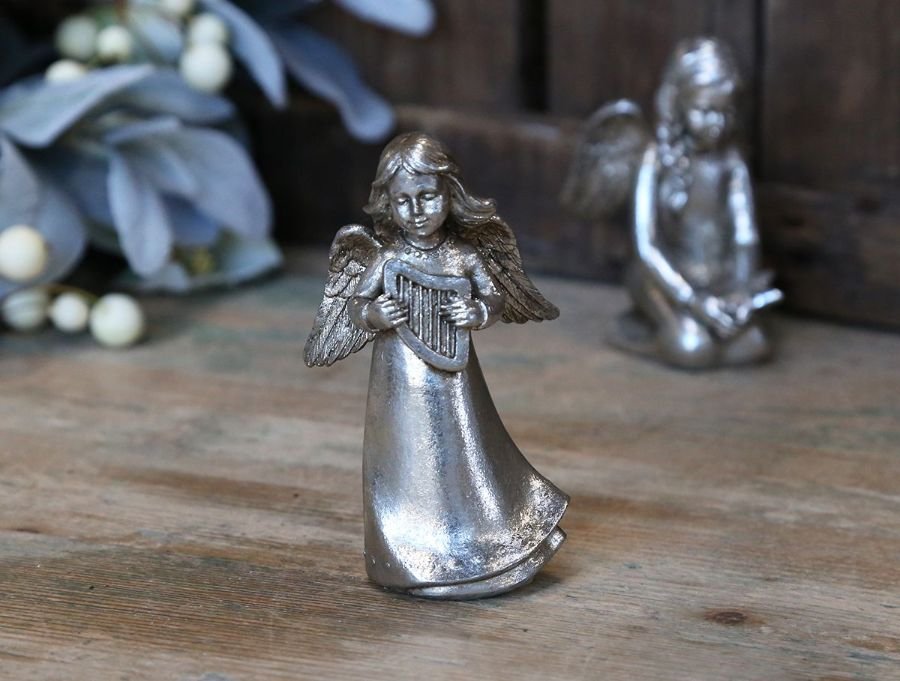 Engel med harpe - Engle til Jul - Nørgaard Bolignyt & Vintage